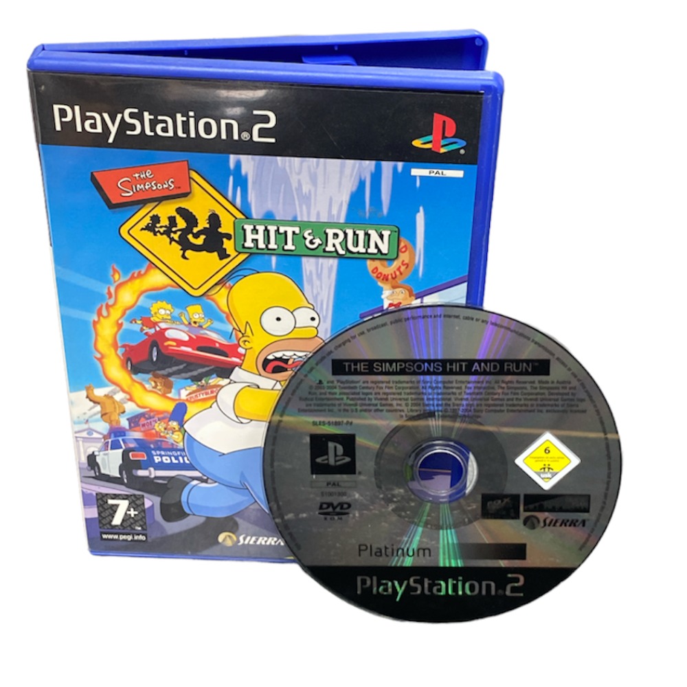 Pre-owned THE SIMPSONS HIT & RUN PS2 - Own4Less